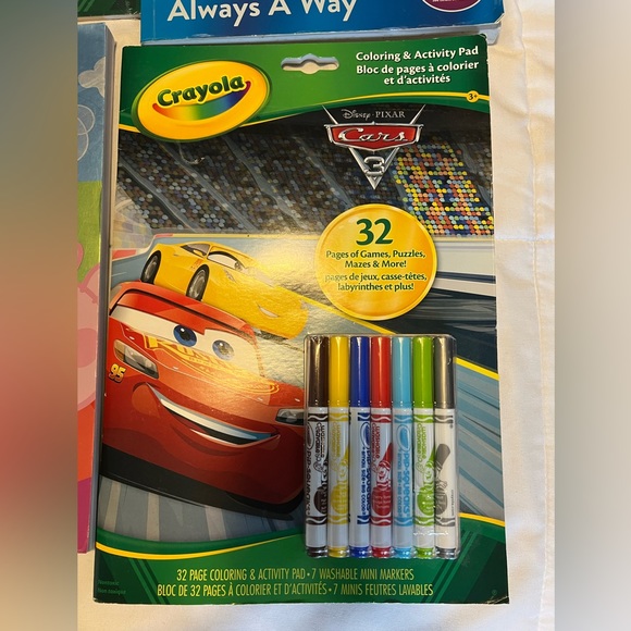 Disney | Toys | Disney Dory Cars Coco Sticker Booksnick Jr Peppa Pig ...